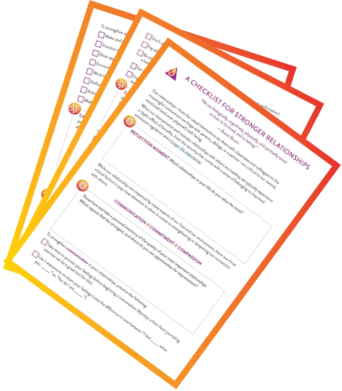 FREE Relationship Checklist - Kykeon Coaching